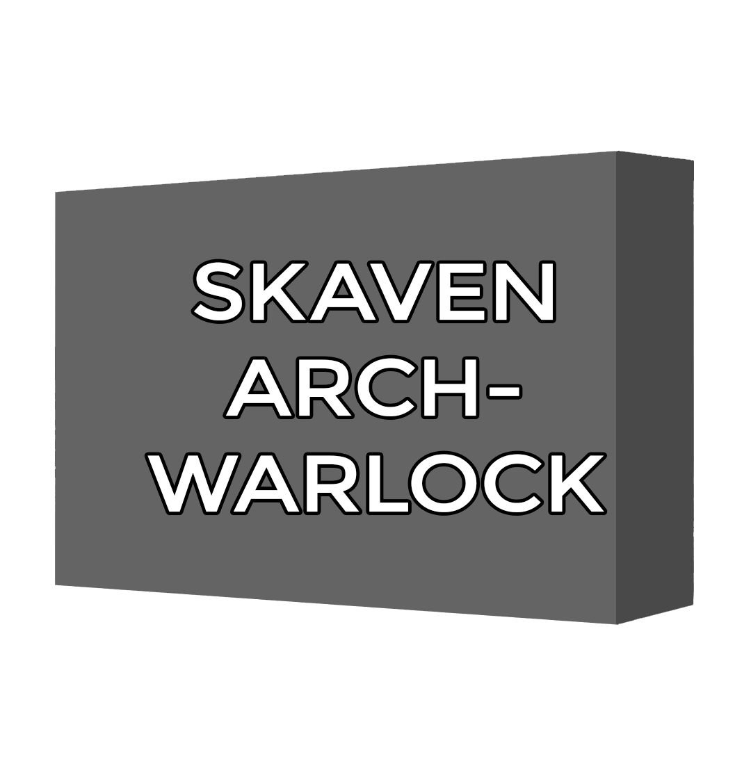 [Pre-Order] Skaven Arch-Warlock - Warhammer 40k